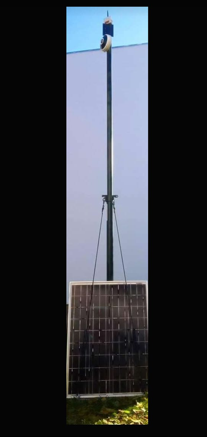 Light portable telescopic mast – Construo-mat