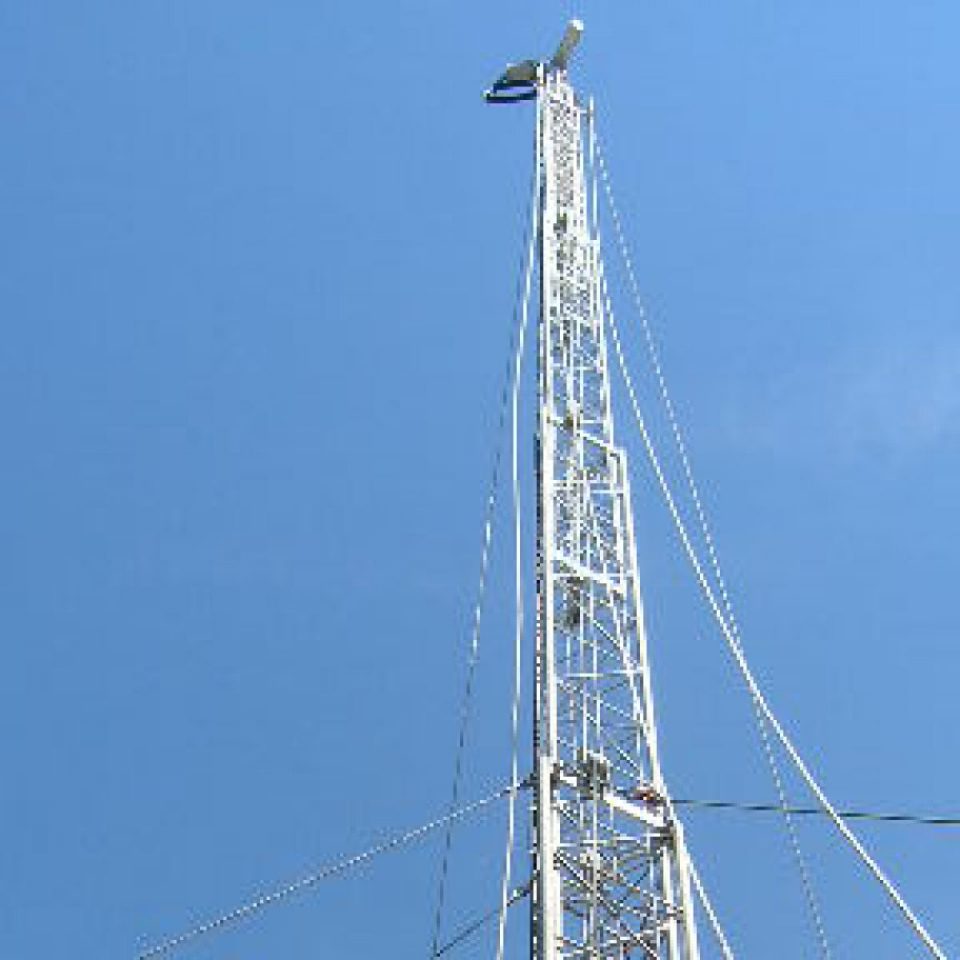 Mobile Telescopic Antenna Mast With Dynamic Height Adjustment ...